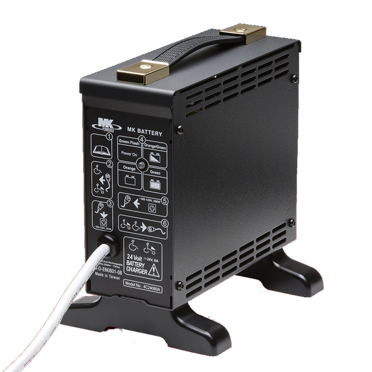 Home 24 Volt 8 Amp UPG Off-Board AGM/Gel Battery Charger