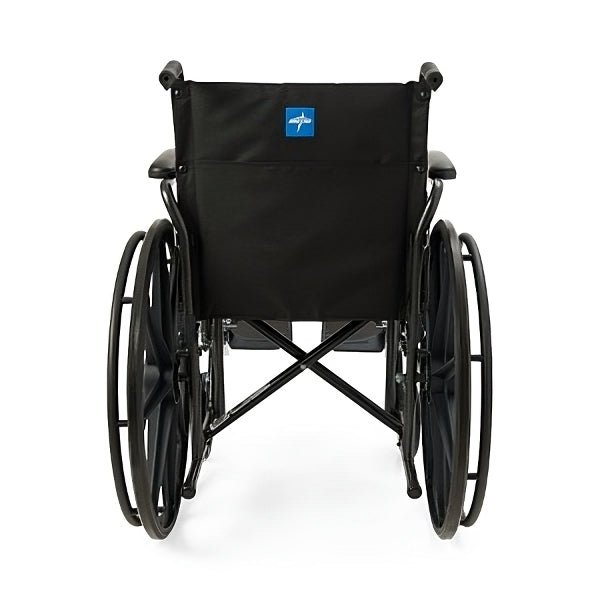 Home Medline Guardian K1 Folding Manual Wheelchair, Nylon
