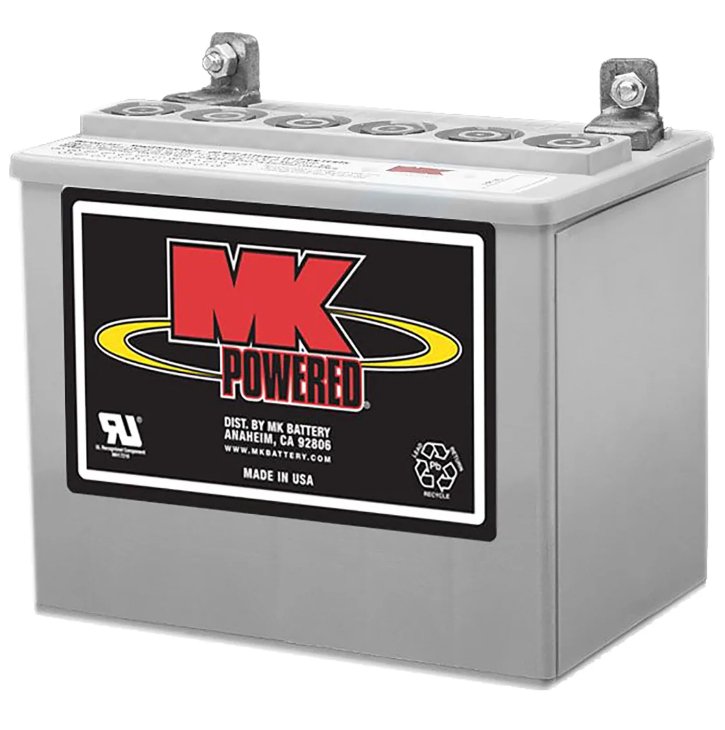MK Powered 12 Volt 31.6 AH Deep Cycle Sealed Gel Battery 8GU1